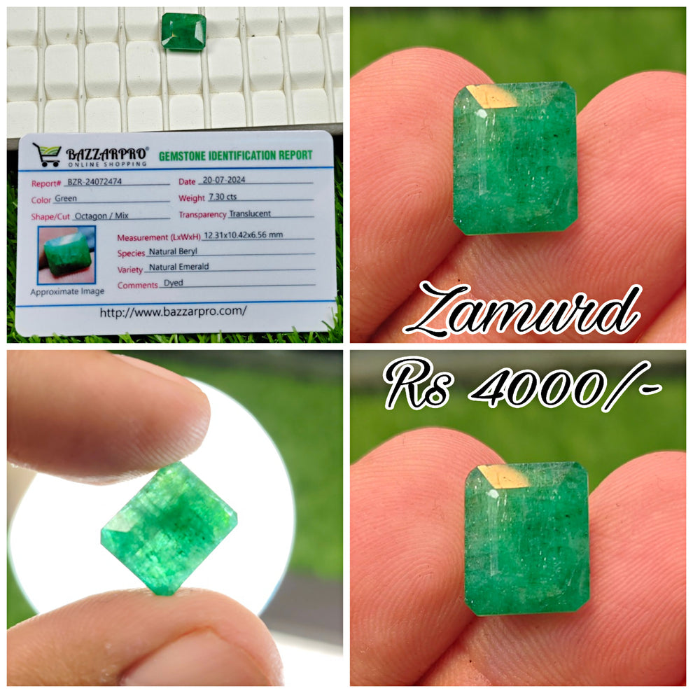 Natural Zamurd With Lab Certificate – BAZZAR PRO